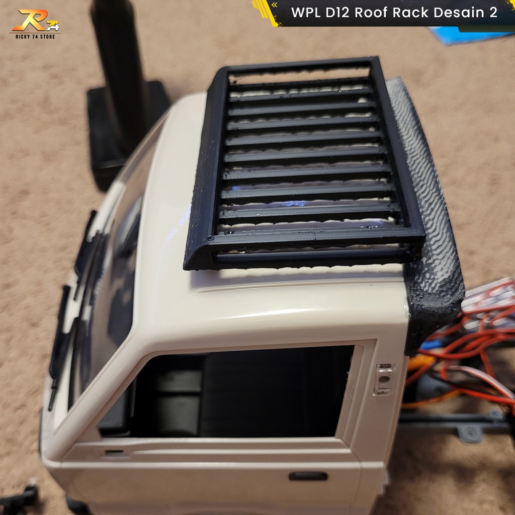 Jual WPL D12 Roof Rack Desain 2 - RC Drift 3D Print WPL | Shopee Indonesia