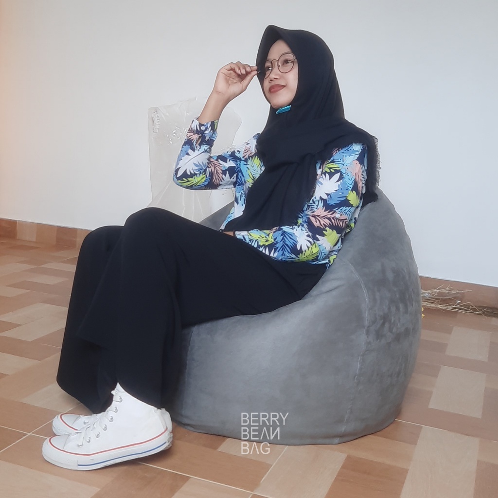 Jual Beanbag Avocado S (d.70 cm) - Cover Only - Bean Bag Pumpkin | Shopee Indonesia