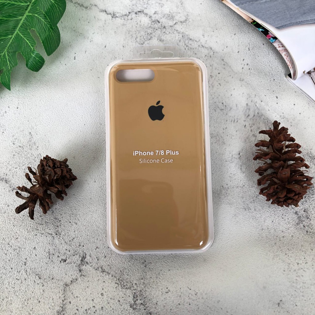 Jual Silicone Apple Case Iphone 7 Plus Case Iphone 8 Plus Casing Iphone ...