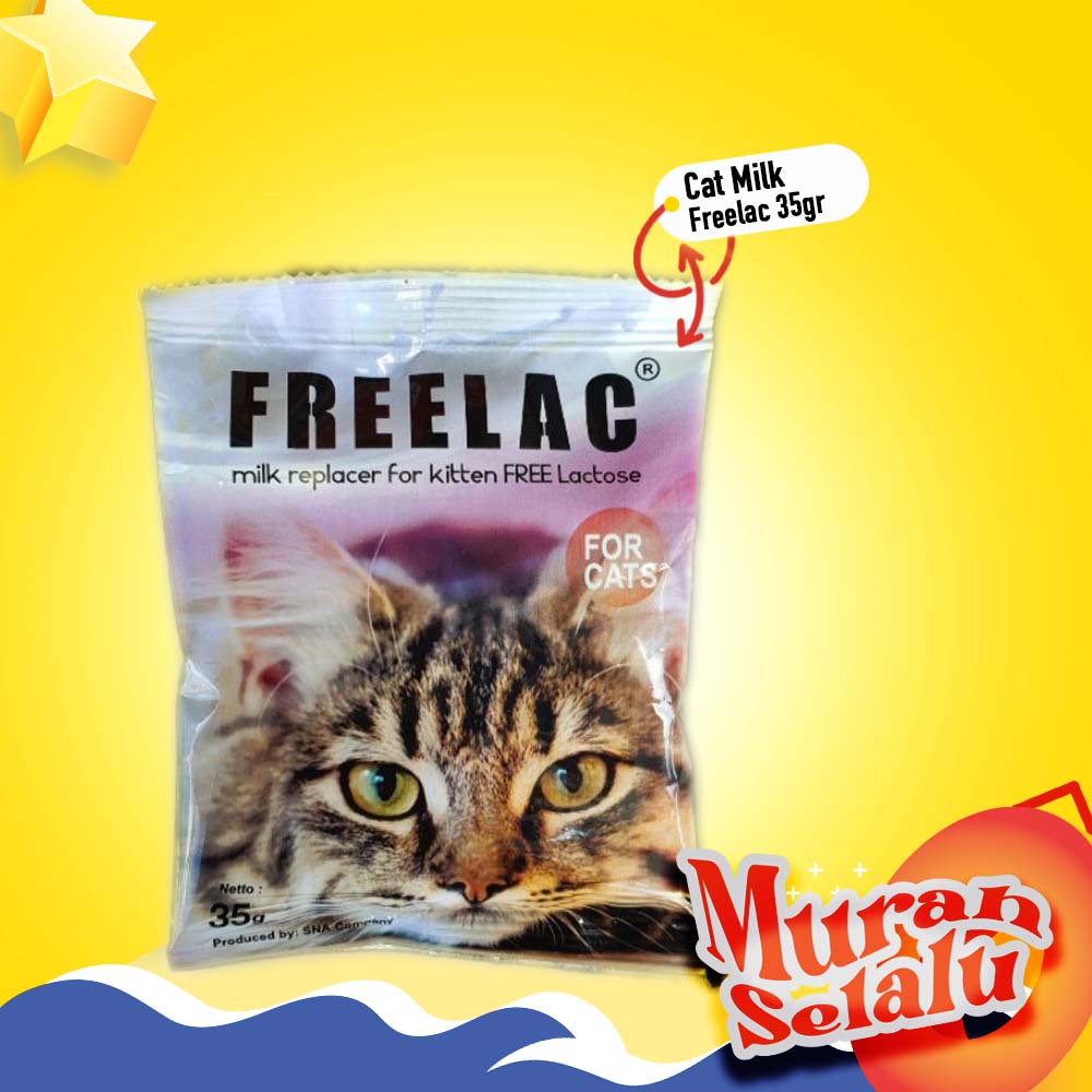 Jual Susu Kucing Cat Milk Freelac 35gram - Susu Kitten Free Lactosa ...