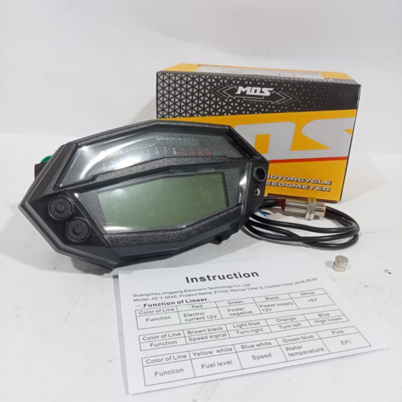 Jual Speedometer Digital Z1000 Spidometer Z 1000 rxn Spido Koso ...