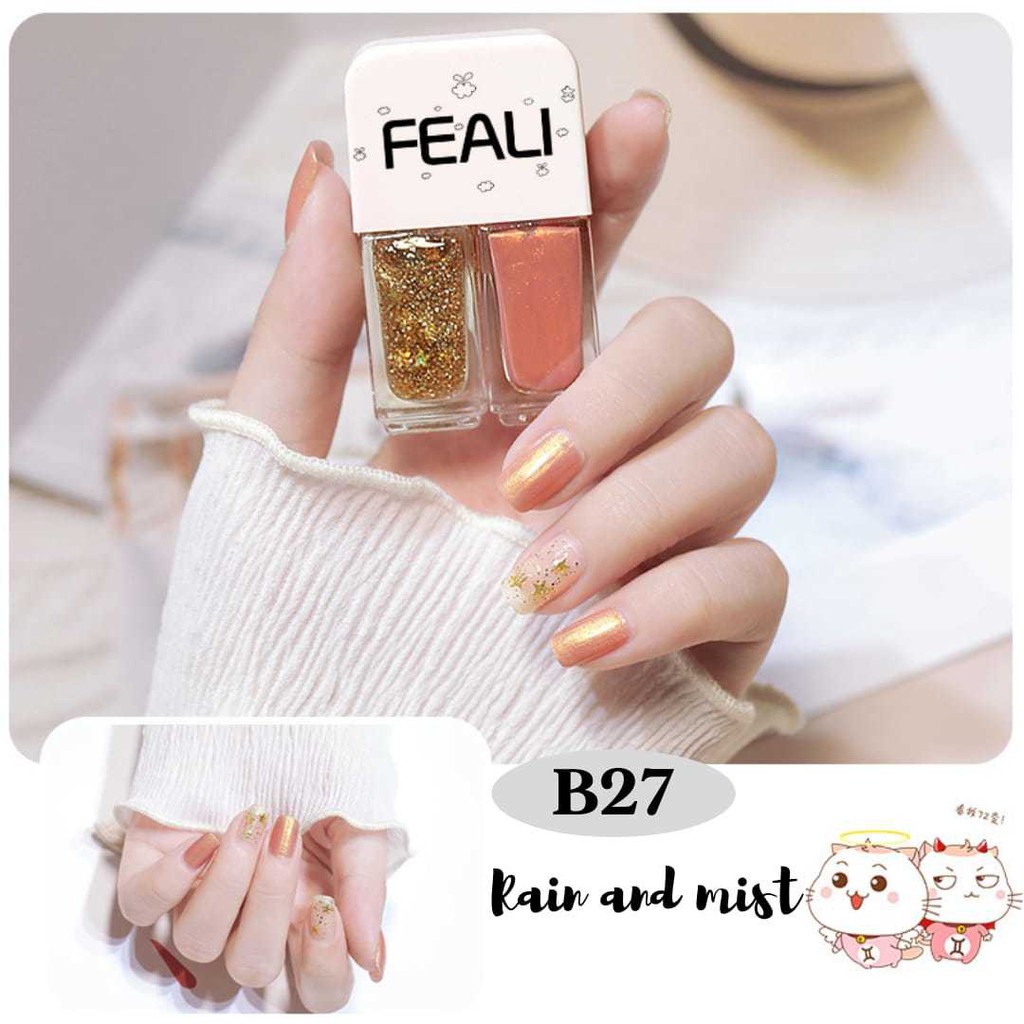 Jual KUTEK HALAL 2in1 KUTEKS 2 TONE KUTEK KOREA Cat Kuku muslimah Gel ...