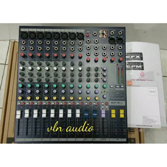 Jual Mixer SOUNDCRAFT EFX8 / EFX 8 . ORIGINAL | Shopee Indonesia