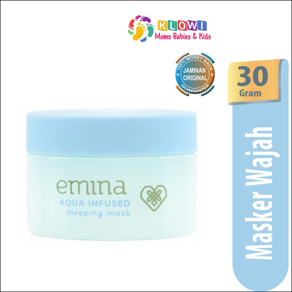 Jual Emina Aqua Infused Sleeping Mask 30G | Shopee Indonesia