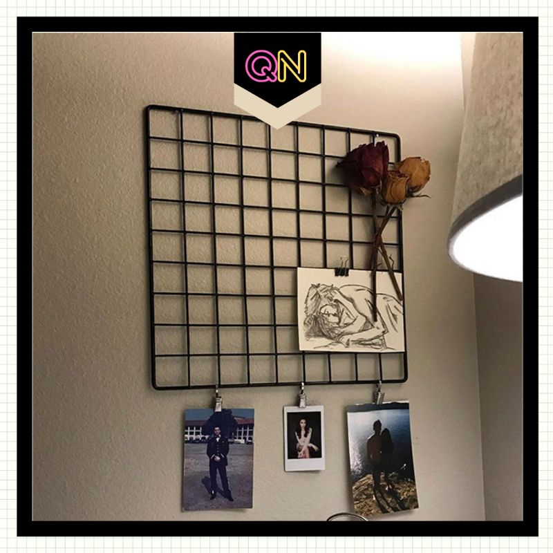 Jual HIJANG GRID WALL HIASAN DINDING GANTUNG TEMPEL FOTO TUGAS JARING ...