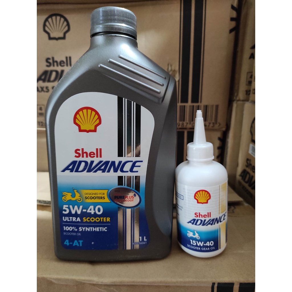 Jual SHELL ADVANCE SCOOTER MATIC AX5 AX7 ULTRA SCOOTER 100 % ORIGINAL ...