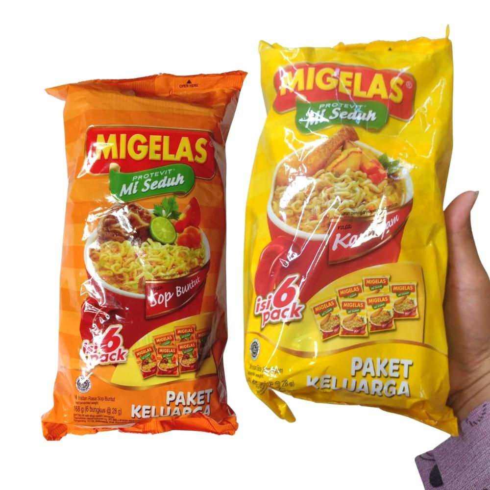 Jual Mie Gelas Mi Paket Keluarga Migelas isi 6pcs @28gr Sop Buntut ...