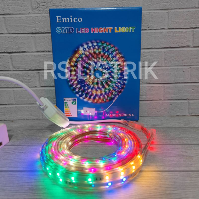 Jual EMICO LAMPU LED STRIP SELANG 2835-6MM-48L 7M 7 METER FULL (6 COLOR ...