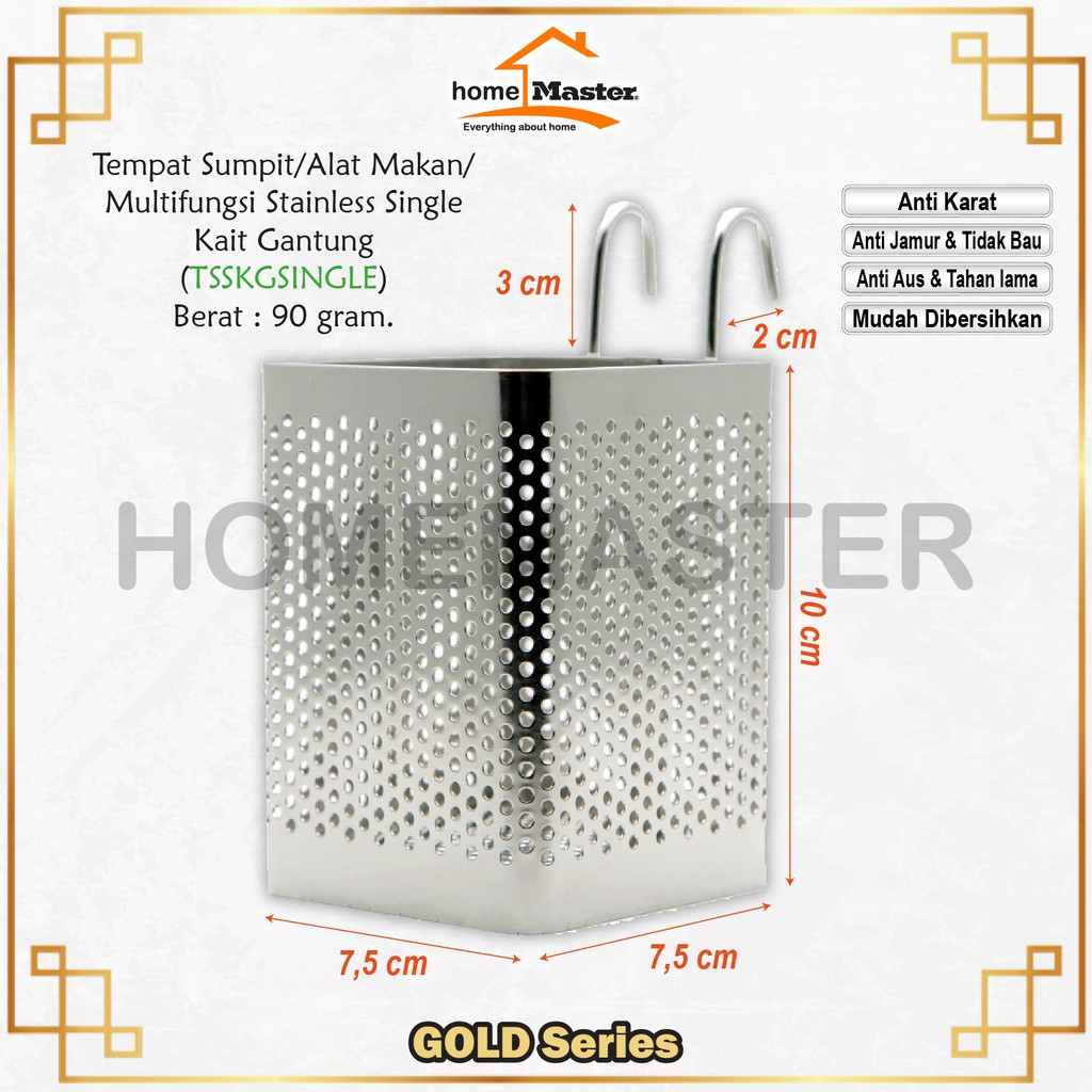 Jual HomeMaster Tempat/Container Sumpit/Chopsticks/Sedotan/Straw/Sendok ...
