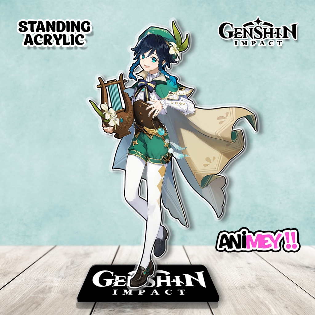 Jual Standing Acrylic Venti Genshin Impact / Standee / Action Figure | Shopee Indonesia