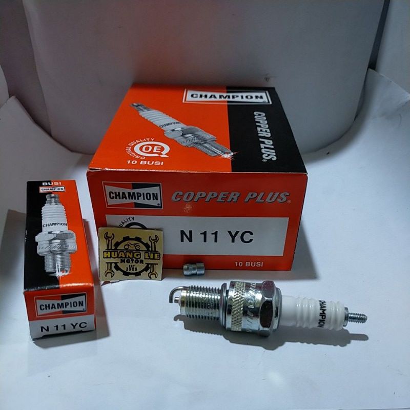 Jual busi satria 2t/ninja/genset champion | Shopee Indonesia