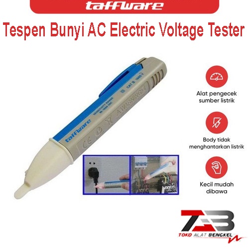 Jual Tespen Bunyi AC Electric Voltage Tester Volt Test Pen Detector ...