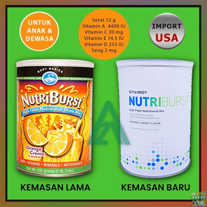 Jual Nutriburst Synergy Multivitamin Anak Dan Dewasa Vitamin Imun Tubuh Vit Anak - | Shopee ...