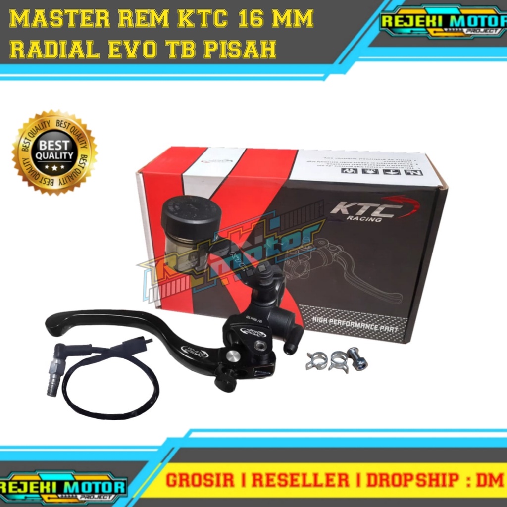 Jual MASTER REM KTC RADIAL EVO 16 MM TABUNG PISAH ORIGINAL ( model bolak balik/ kanan kiri ...