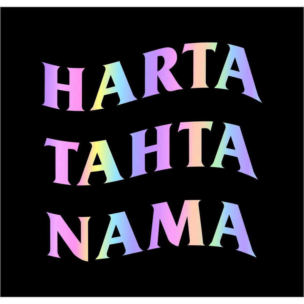 Jual Stiker Harta Tahta Costum - harta tahta bahan hologram | Shopee Indonesia