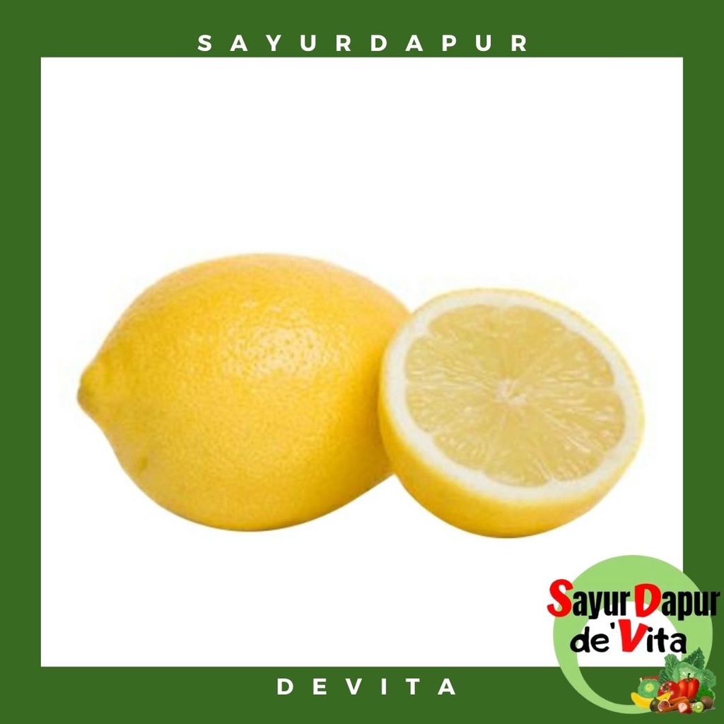 Jual Jeruk Lemon Lokal Segar, 500 gram | Shopee Indonesia