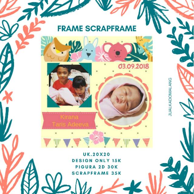 Jual Frame scrapframe design pigura | Shopee Indonesia