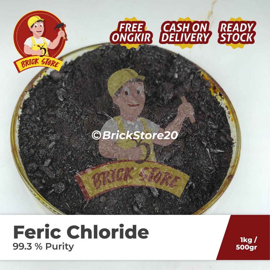 Jual Fericlorid 1 Kg-Bahan pelarut pcb-pelarut pcb | Shopee Indonesia