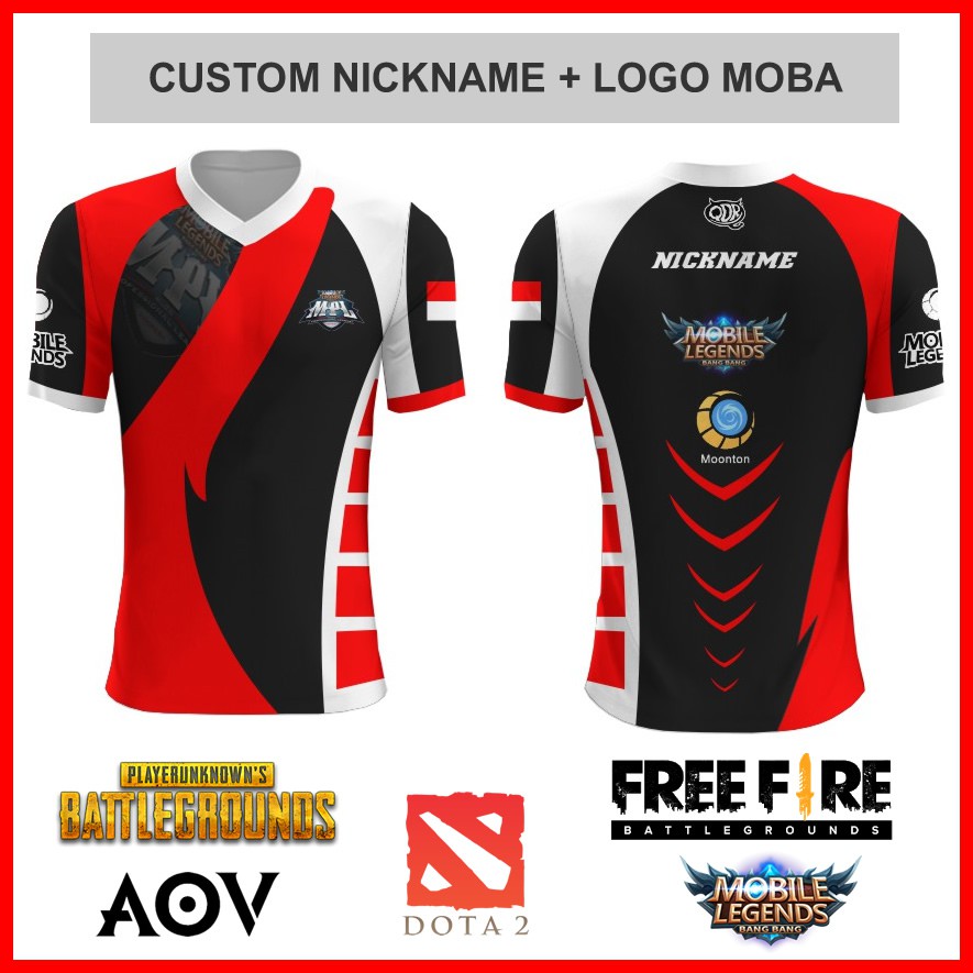 Jual Baju Kaos Jersey Mobile Legend Printing Custom | Shopee Indonesia
