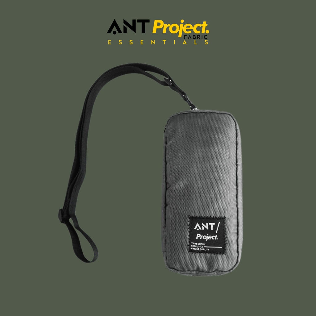 Jual ANT PROJECT - Neck Wallet Dompet Panjang AVICII GREY | Shopee ...
