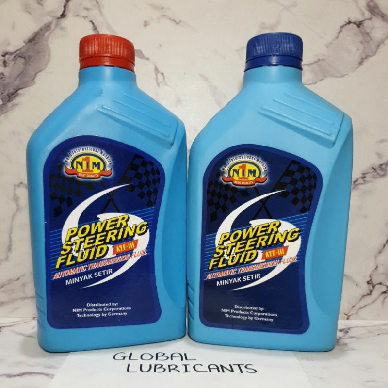 Jual NIM Power Steering Fluid 1 Liter German Technology (Merah/Putih ...