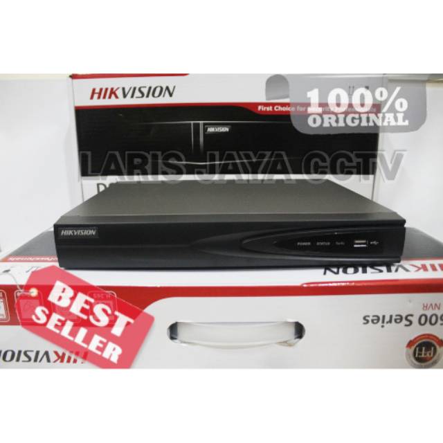 Jual NVR HIKVISION 4CH DS-7104NI-Q1/M Support up to 6TB Harddisk | Shopee Indonesia
