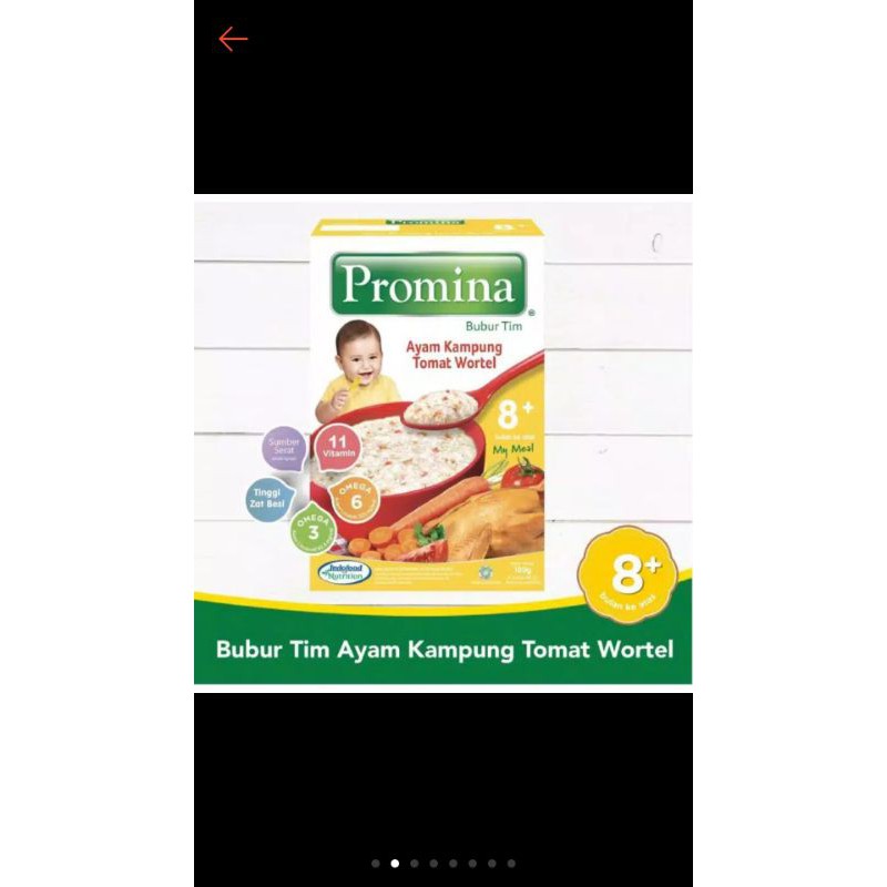 Jual PROMINA BUBUR TIM INSTAN 8+ SACHET | Shopee Indonesia