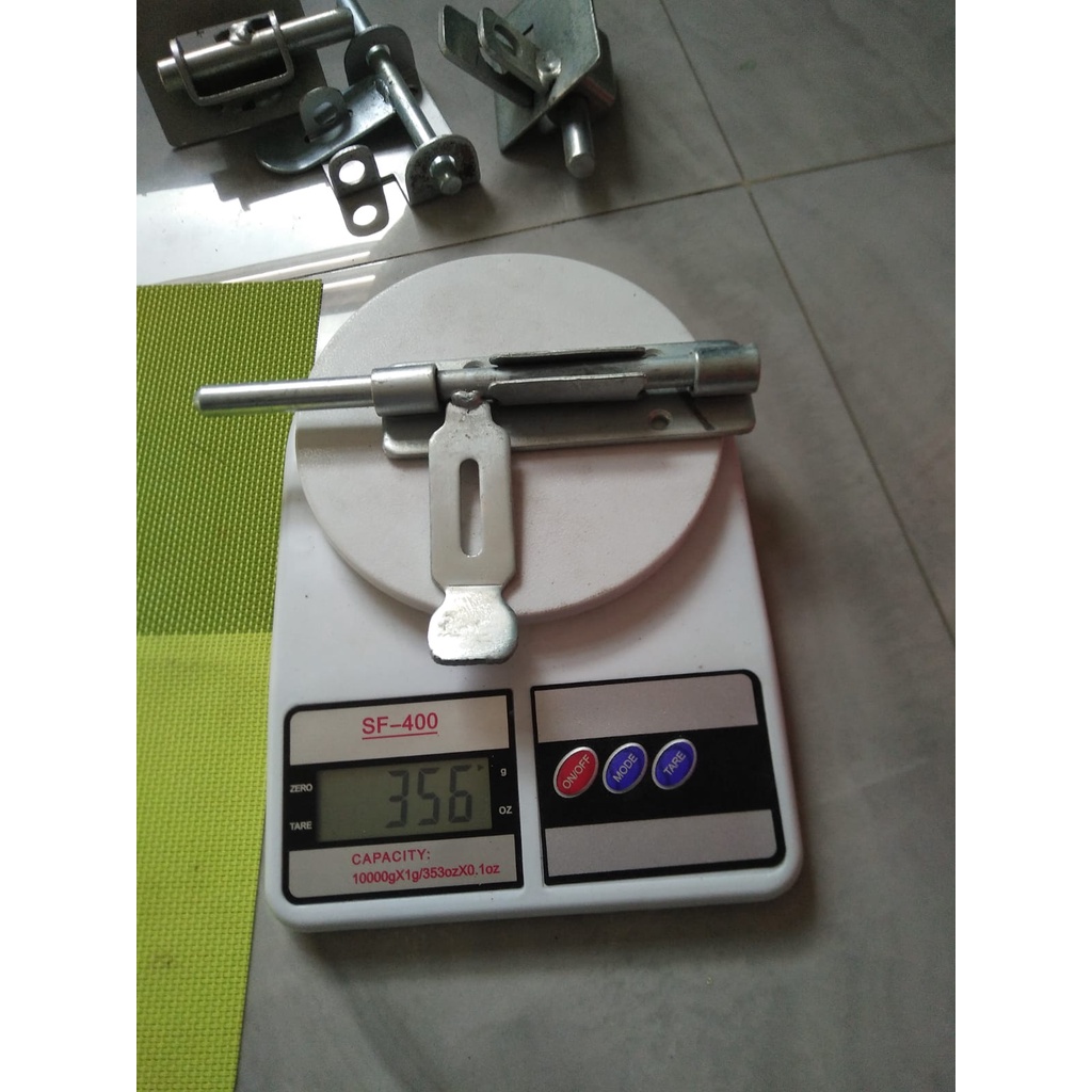 Jual Grendel pagar besi gembok, slot samping pintu, gebyog,pagar, slot ...