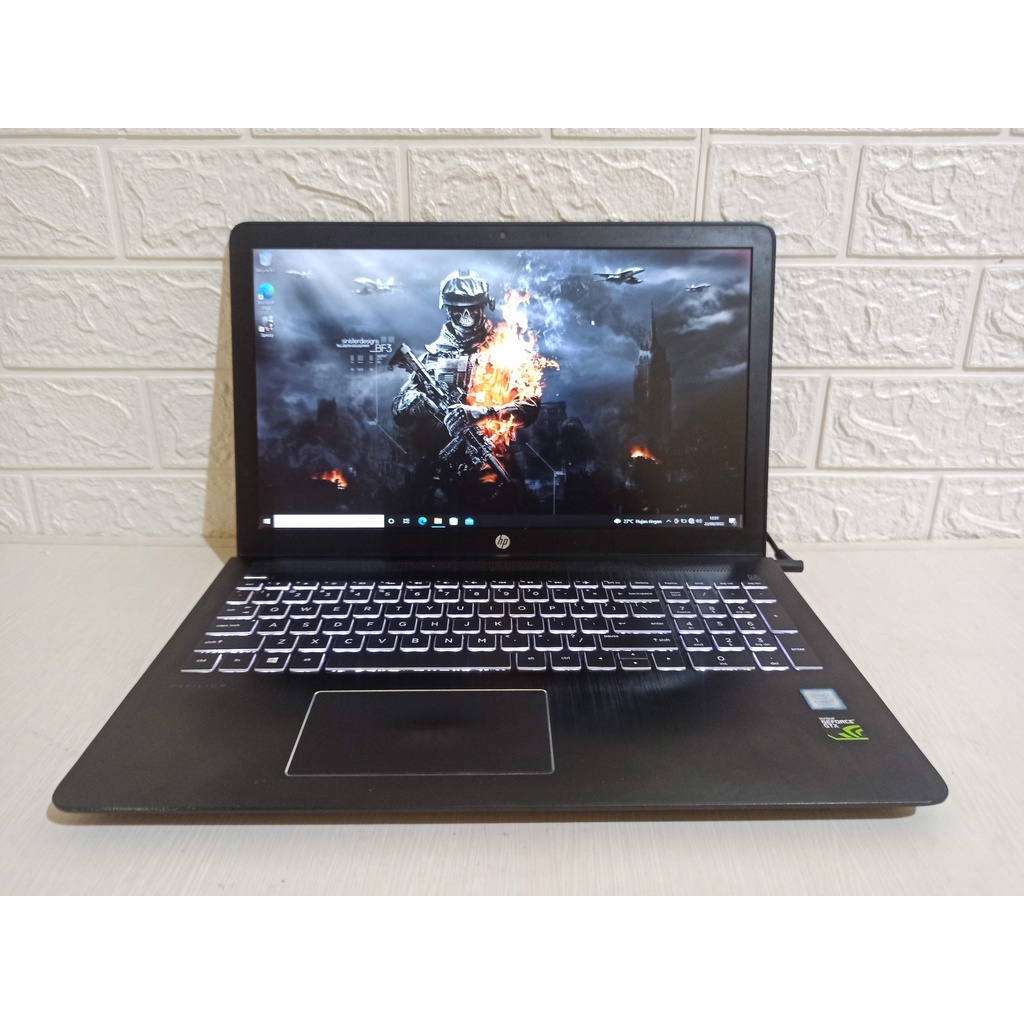 Jual HP Pavilion Power 15 Core i7 7700HQ Nvidia GTX1050 SSD Laptop Gaming Second Bekas GTX 1050 ...
