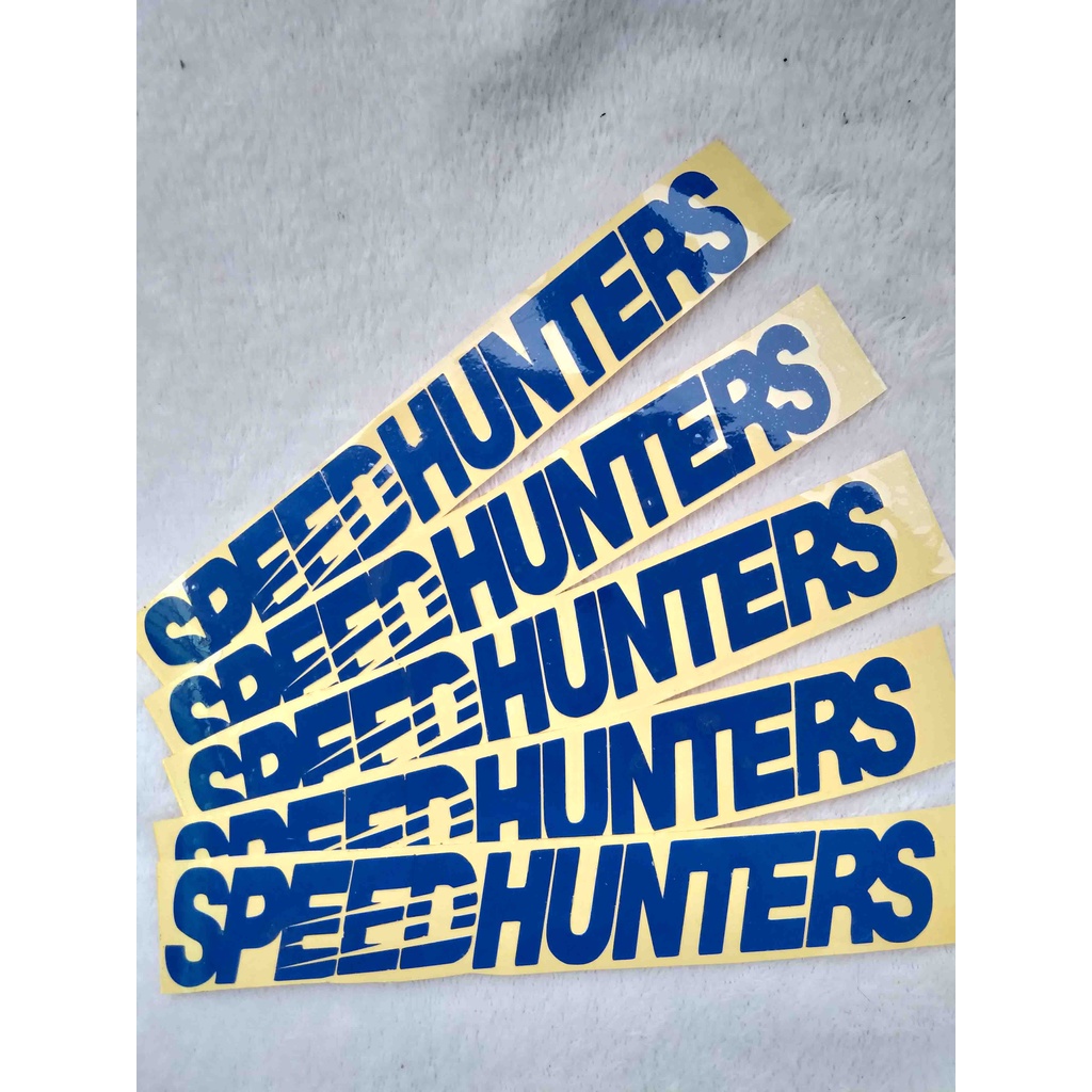 Jual Stiker Cutting Motor racing Speedhunters Kanji Logo Full Warna ...