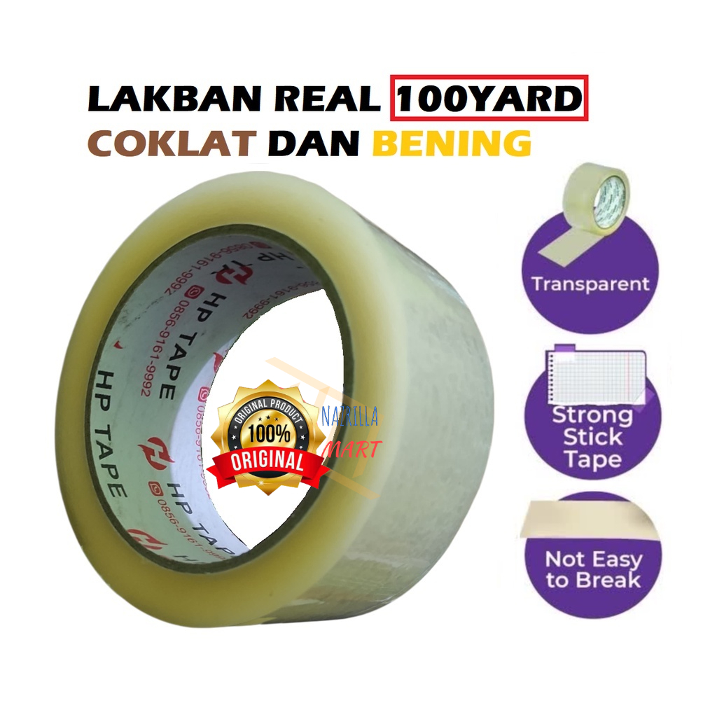 Jual Lakban Coklat/ Lakban bening / Lakban Standar / isolasi / Lakban ...