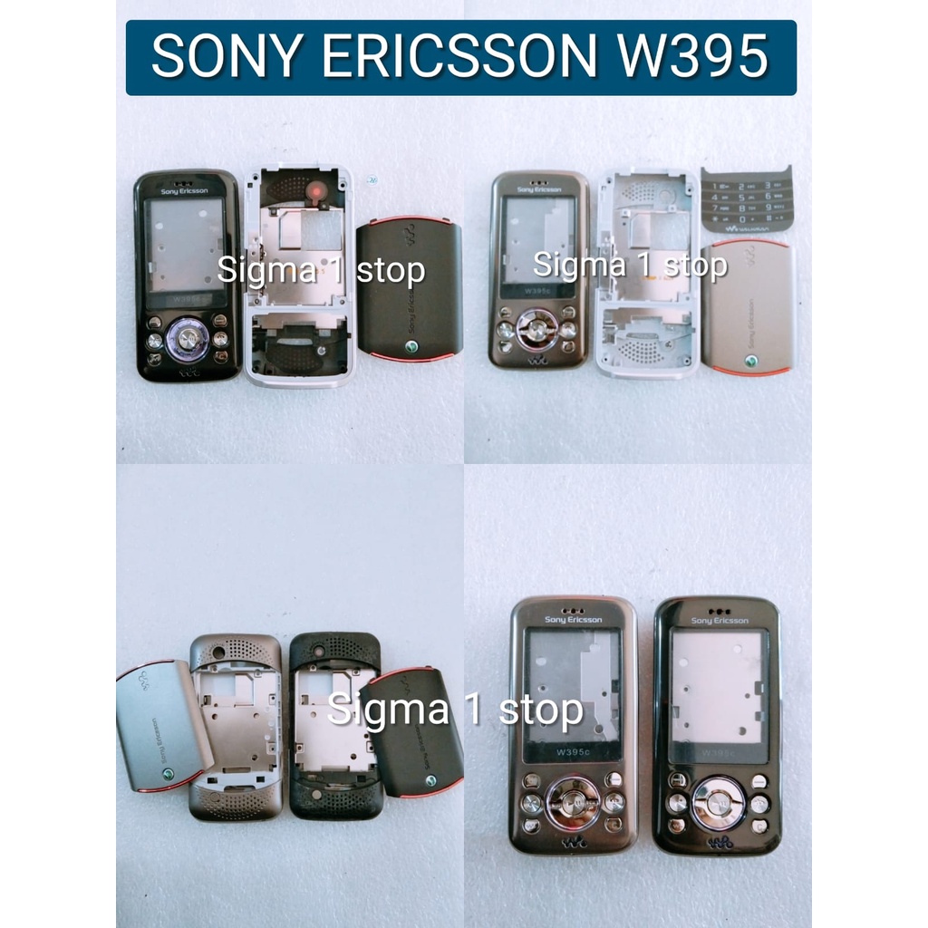 Jual CASING SONY ERICSSON W395 + TULANG HOUSING COVER KESING FULL SET ...