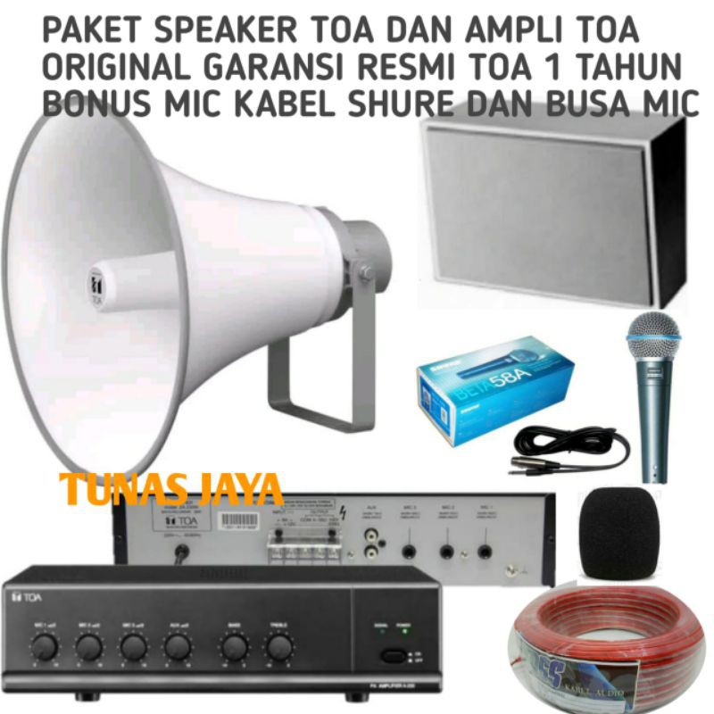 Jual PAKET TOA SOUND SYSTEM MASJID ATAU PAKET TOA SOUND SYSTEM MUSHOLLA ...