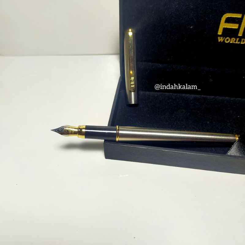 Jual [LANGKA] Fountain Pen Flair Yellow Set Nib Box Pulpen Klasik ...
