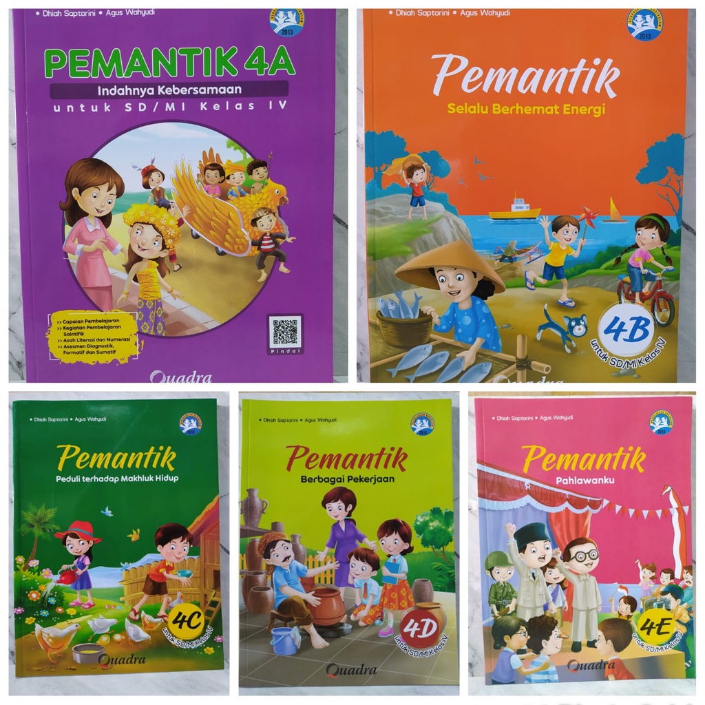 Jual BUKU PEMANTIK KELAS 4 SD/MI PENERBIT QUADRA | Shopee Indonesia
