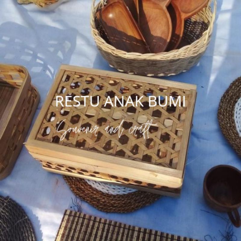 Jual box bambu, keranjang bambu, hantaran, wadah seserahan, nikahan ...