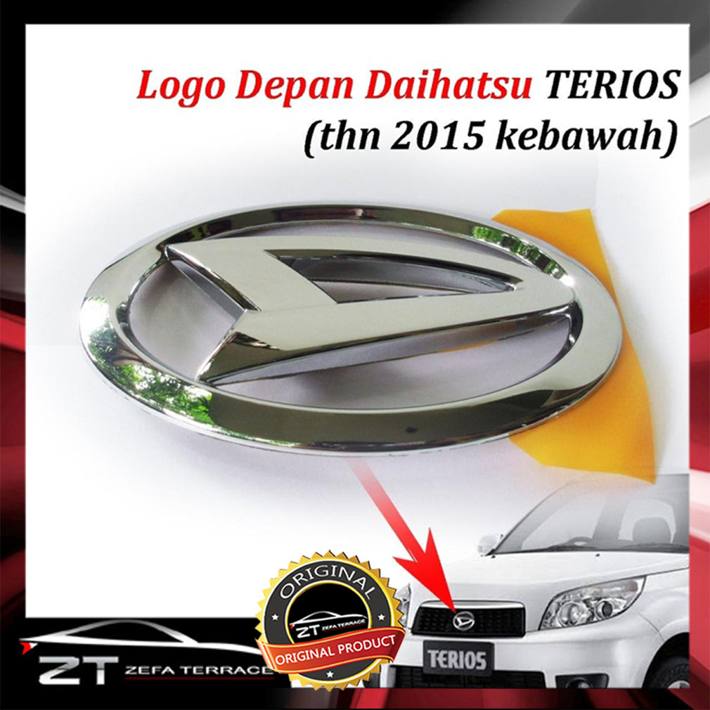 Jual Emblem/Logo/lambang Daihatsu logo depan Daihatsu Terios 2015 ...