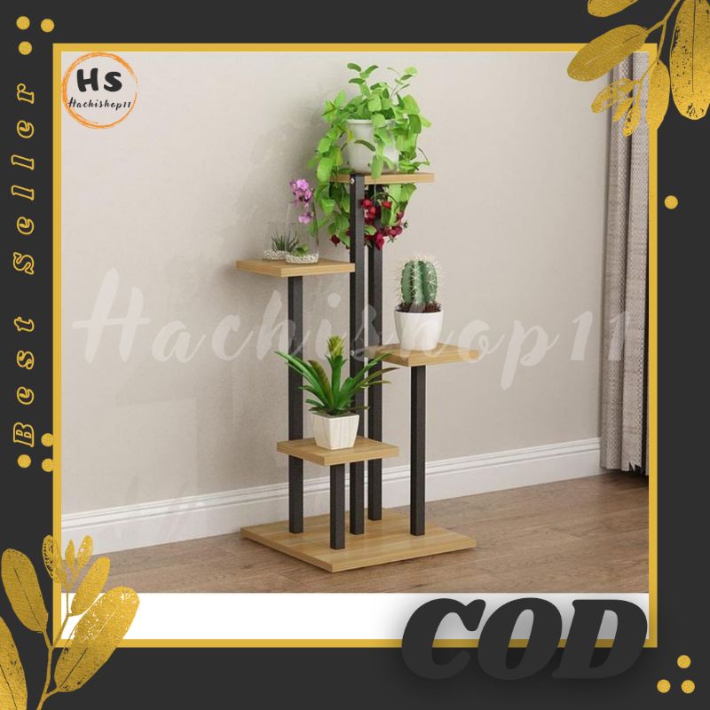 Jual Rak Stand /Tempat Bunga Minimalis Hiasan Ruang Tamu/Ruang Keluarga ...