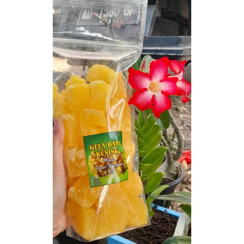 Jual Gula Batu kuning kemasan setengah kilo | 500gr | Shopee Indonesia
