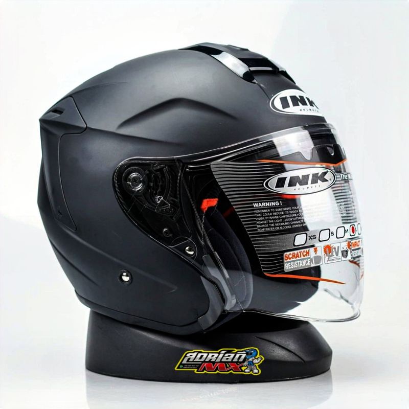 Jual HELM INK DYNAMIC BLACK DOFF ORIGINAL HELM TOURING INK DYNAMIC ...