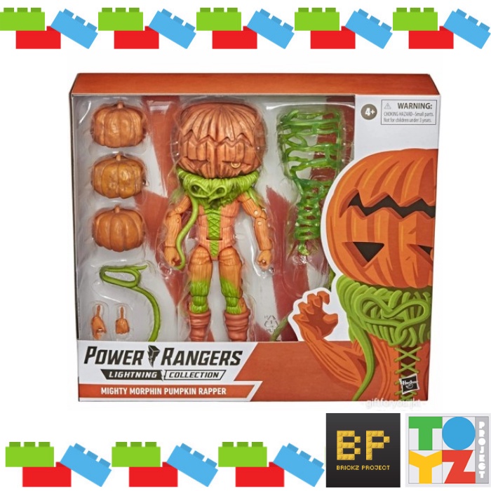 Jual Power Rangers Lightning Monsters Mighty Morphin Pumpkin Rapper ...