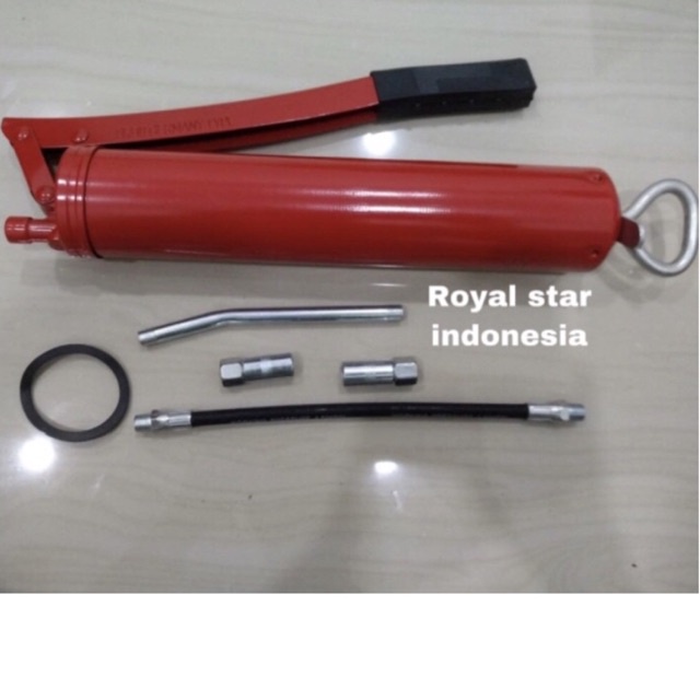Jual MERAH pompa gemuk pispot MINYAK gemuk taiwan 500 cc pispot minyak ...