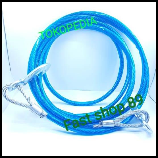 Jual Tali Derek Mobil Kawat Baja 3.5Meter / Sling Baja 2 Ton - Tdb194 ...