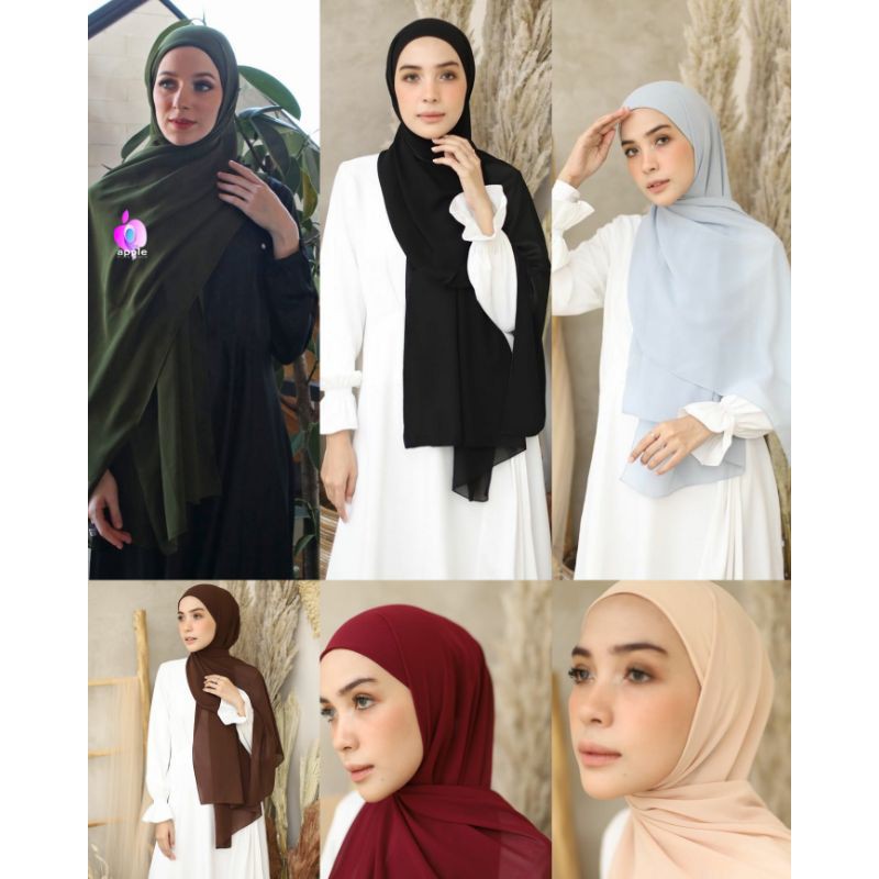 Jual Pashmina Inner Instan Arabian Original APPLEHIJAB | Shopee Indonesia