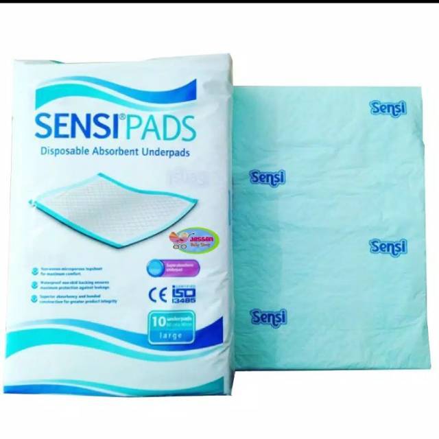Jual SENSI UNDERPADS DAN SUREPADS L10 60X90 CM (SEKALI PAKAI) | Shopee ...