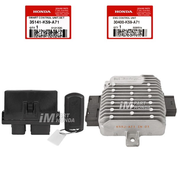 Jual 30400-K59-A71 35141-K59-A71 ECM ECU Remote SCU Vario 150 LED 2018 ...
