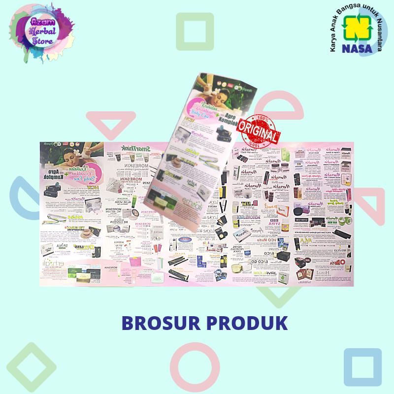 Jual BROSUR PRODUK NASA | Shopee Indonesia