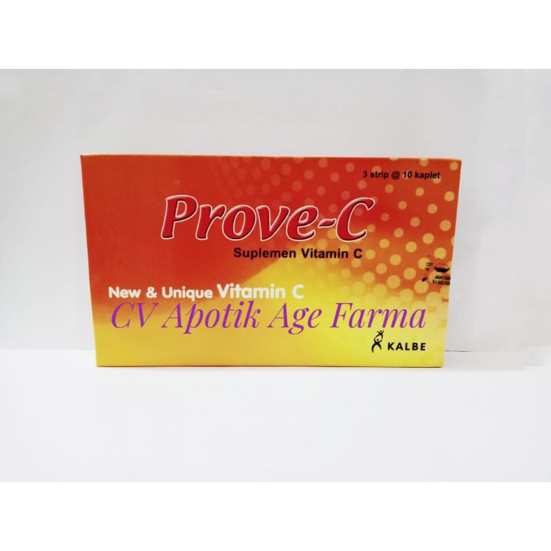 Jual Prove C Caplet isi 30 (Kalbe Farma) | Shopee Indonesia