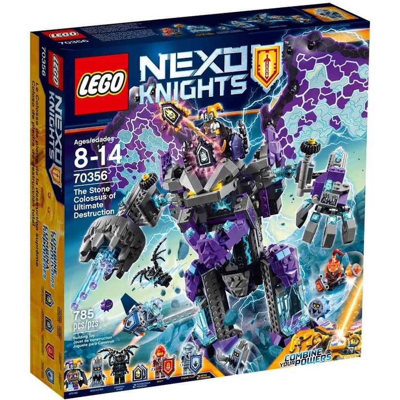 Jual mkmn-876 Lego Nexo Knights 70356 The Stone Colossus of Ultimate ...