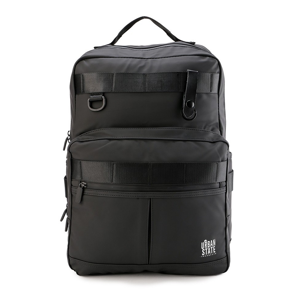 Jual Urban State - Coated Dry Tech Backpack - Black | Shopee Indonesia